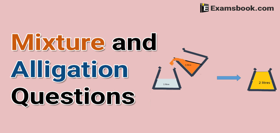Mixture and Alligation Questions for SSC and Bank Exams